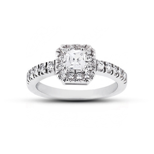 Diamond Traces 1.14ctw F-SI1 Ideal Princess Natural Certified Diamonds ...